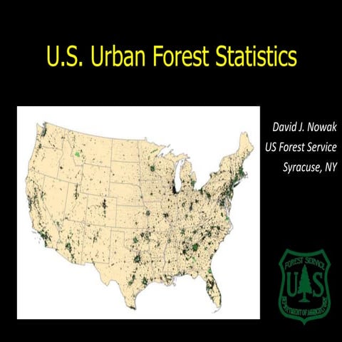 U.S. Urban Forest Statistics | PPT