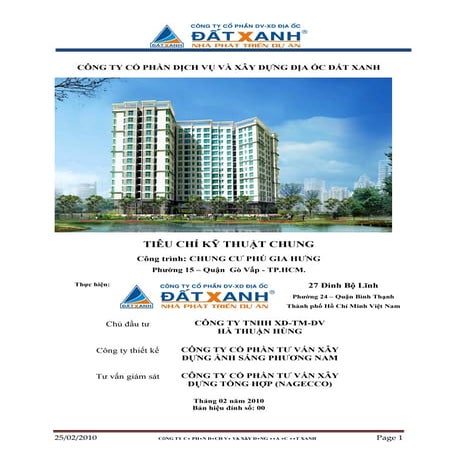 General specification construction | PDF