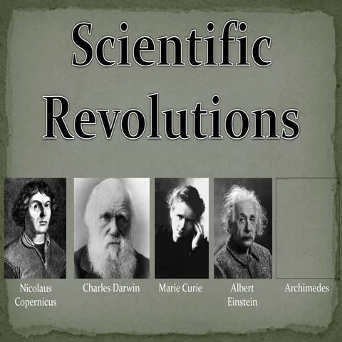 Famous scientist and their contributions | PPTX