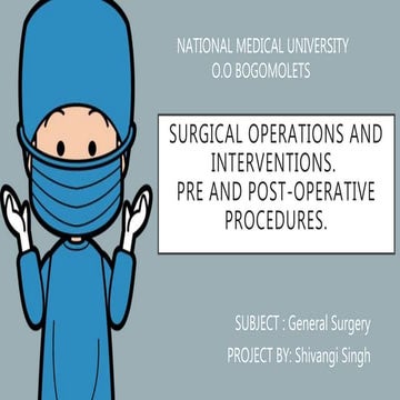 Types & Purpose of Surgery | PDF