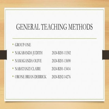 GENERAL TEACHING METHODS for beginners.pptx