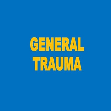 General Trauma for general practitioner.pptx