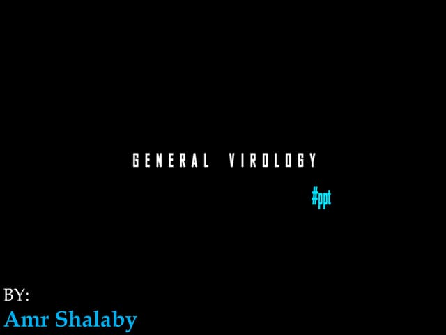 Virology | PPTX