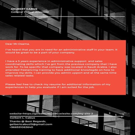 General virtual assistant application proposal | PDF