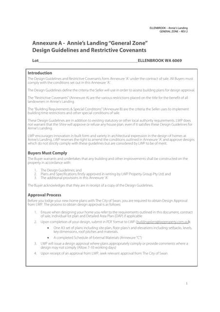 Examples of Design Guidelines from OPD | PDF