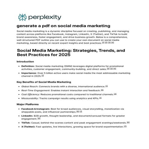 Social Media Marketing Detailed Guide Pdf