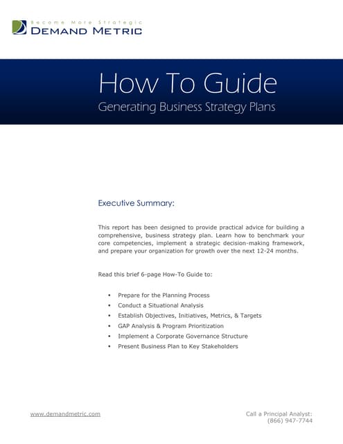 Simplifying Strategy Deployment in Complex Business Environments | PDF