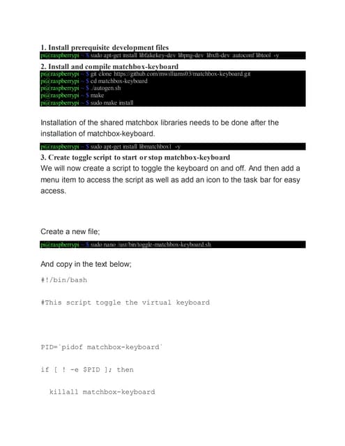 Generating Keyboard In Raspberry Pi Pdf