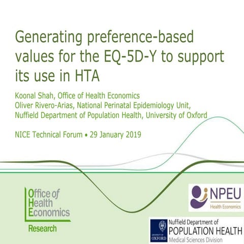 Generating preference-based values for the EQ-5D-Y to support its use ...