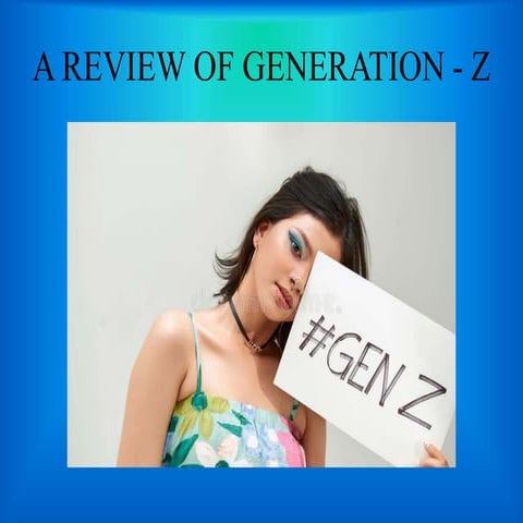Generation Z | PPTX