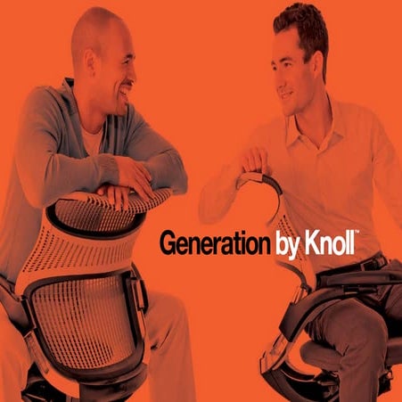 Generation by Knoll Brochure | PDF