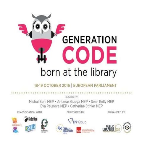 Generation Code: Born at the Library 2016 | PPT
