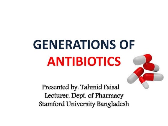Antibiotics | PPT