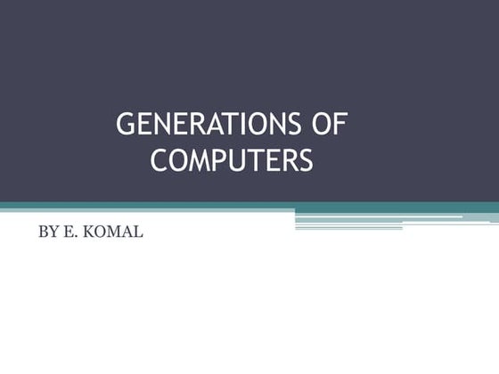 Generation of Computer.ppt