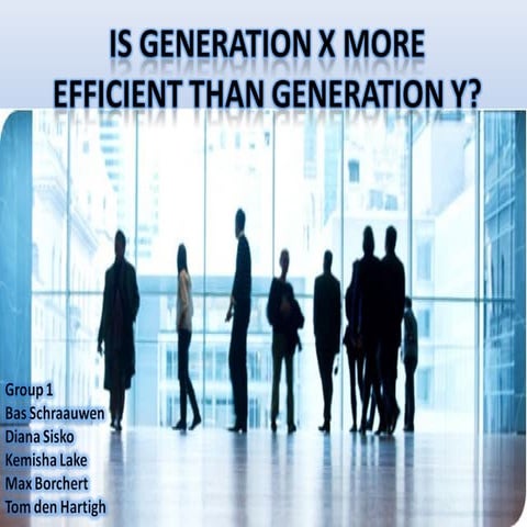 Generation x and y | PPT