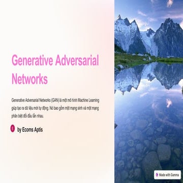 Presentation about Generative-Adversarial-Network.pptx