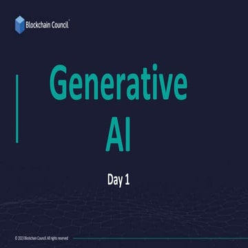 Generative Ai Gitex V1generative Ai Gitex V1pptx Technology