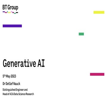 Generative Ai Seminar Using Gans Llms Diffusers Pptx Technology