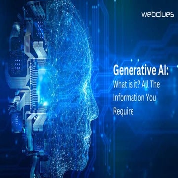 Generative AI What is it All The Information You Require.pdf