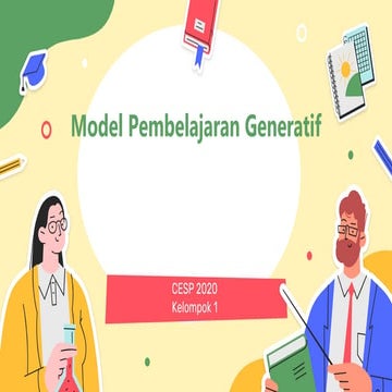 Generative Learning Group 1. cesp 2020pptx | PPT