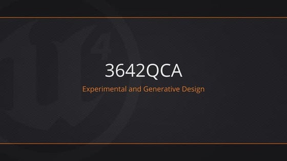 SP18 Generative Design - Week 5 - Introduction to simulation | PDF | 3 ...