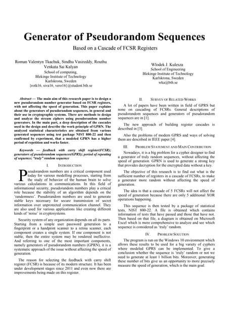 Randomness Properties Of Sequence Generated Using Logistic Map With Novel Permutation And