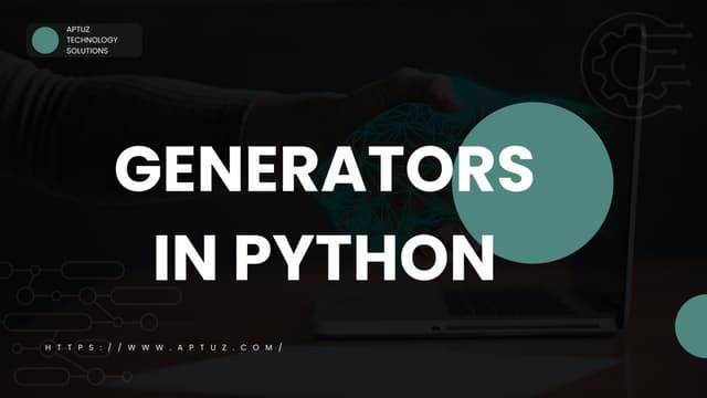 Generators in Python.pdf | Programming Languages | Computing Generators in Python.pdf | Programming Languages | Computing