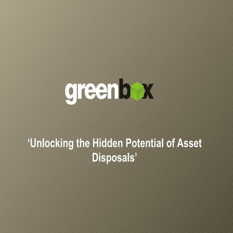 Greenbox Service Overview | PPT