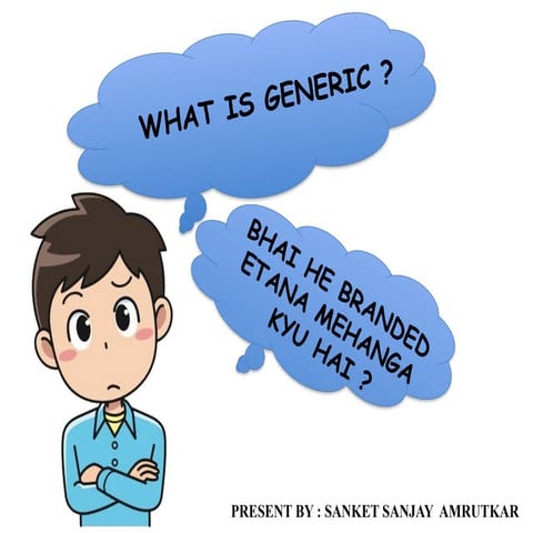 Generic vs branded medicine | PPTX