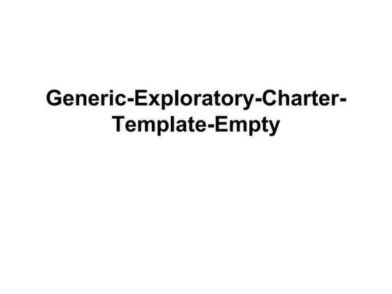 Qa exploratory test charter template | PPT Qa exploratory test charter template | PPT