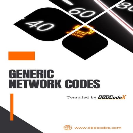 All Generic Network OBD2 Codes List - OBDCodex | PDF