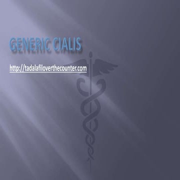 Generic Cialis | PPTX