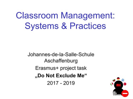 Classroom management | PPT