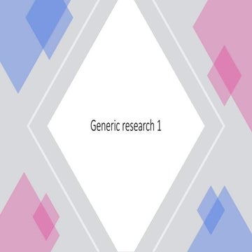 Theory Research for Media | PPTX