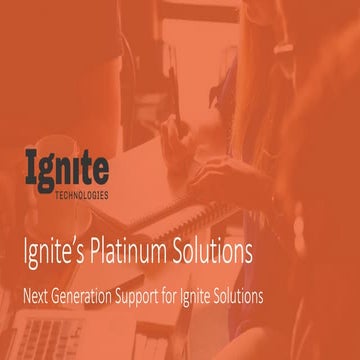 Ignite Technologies Platinum Support | PPTX | IT and Internet Support | Internet