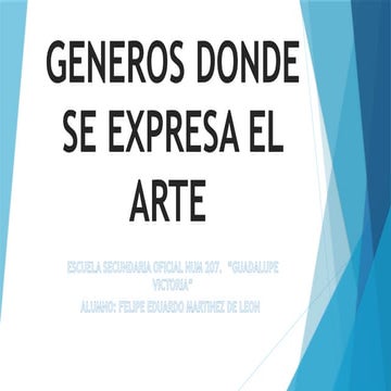 GENEROS DONDE SE EXPRESA EL ARTE popular.pptx