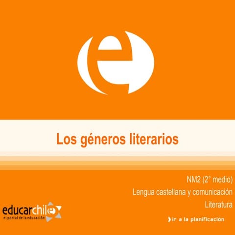 Generos literarios | PPT