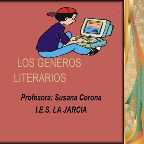 Generos literarios slideshare | PPTX