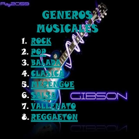 Generos musicales | PPT