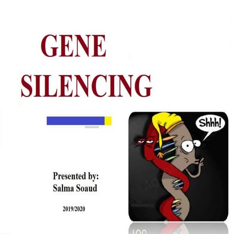 Gene silencing | PPTX