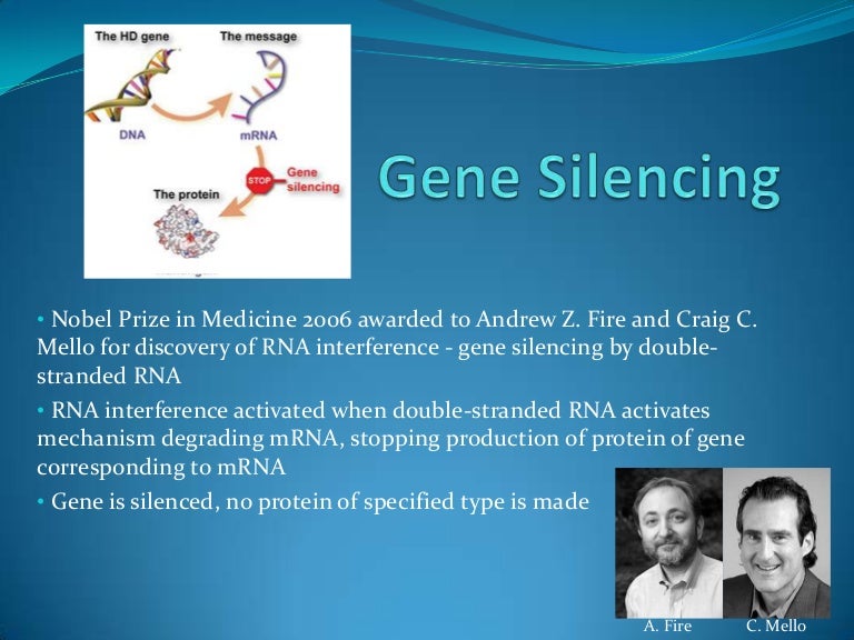 Gene silencing