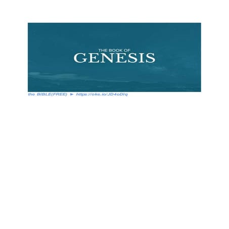 Genesis | DOCX