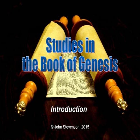 studies in the book of Genesis_01_00.ppt