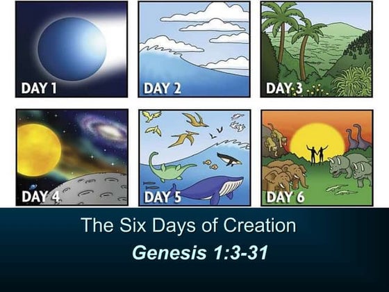 7 Days of Creation, Free Bible Chart from Word Of God Team | PDF ...