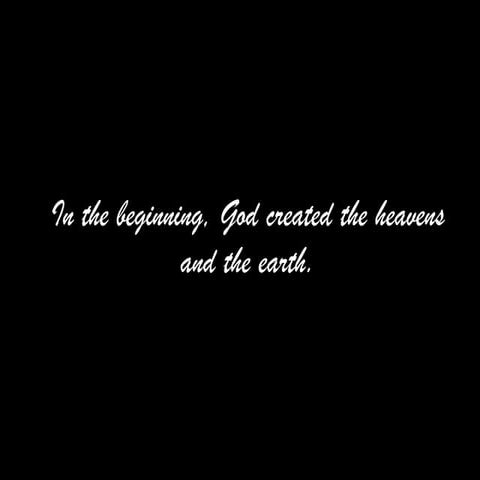 Creation story | PPT