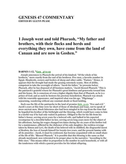 Story of Joseph | PPT