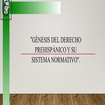 GENESIS DEL DERCHO -y su concepto e importancia | PPTX