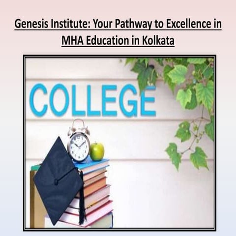 Best MHA College in Kolkata | PPTX