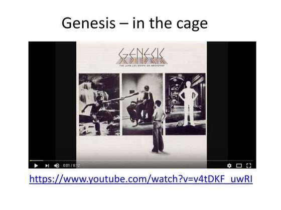 In The Cage Genesis Meaning