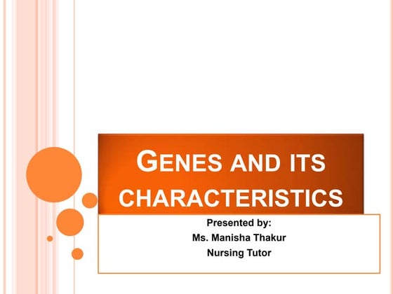 Gene structure | PPT
